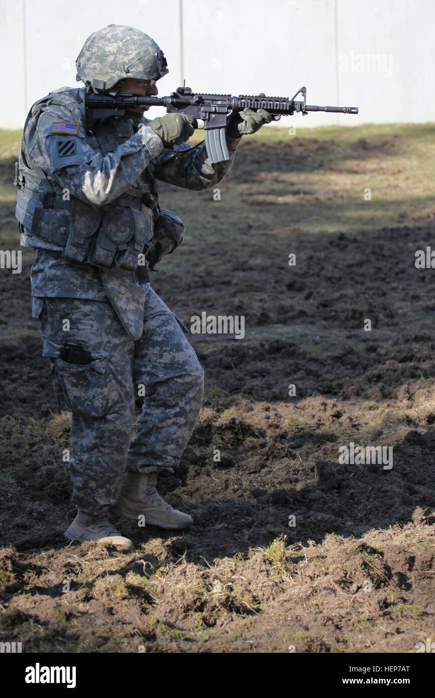 U.S. Army Spc. Brian Chaney of Viper Team, Joint Multinational ...