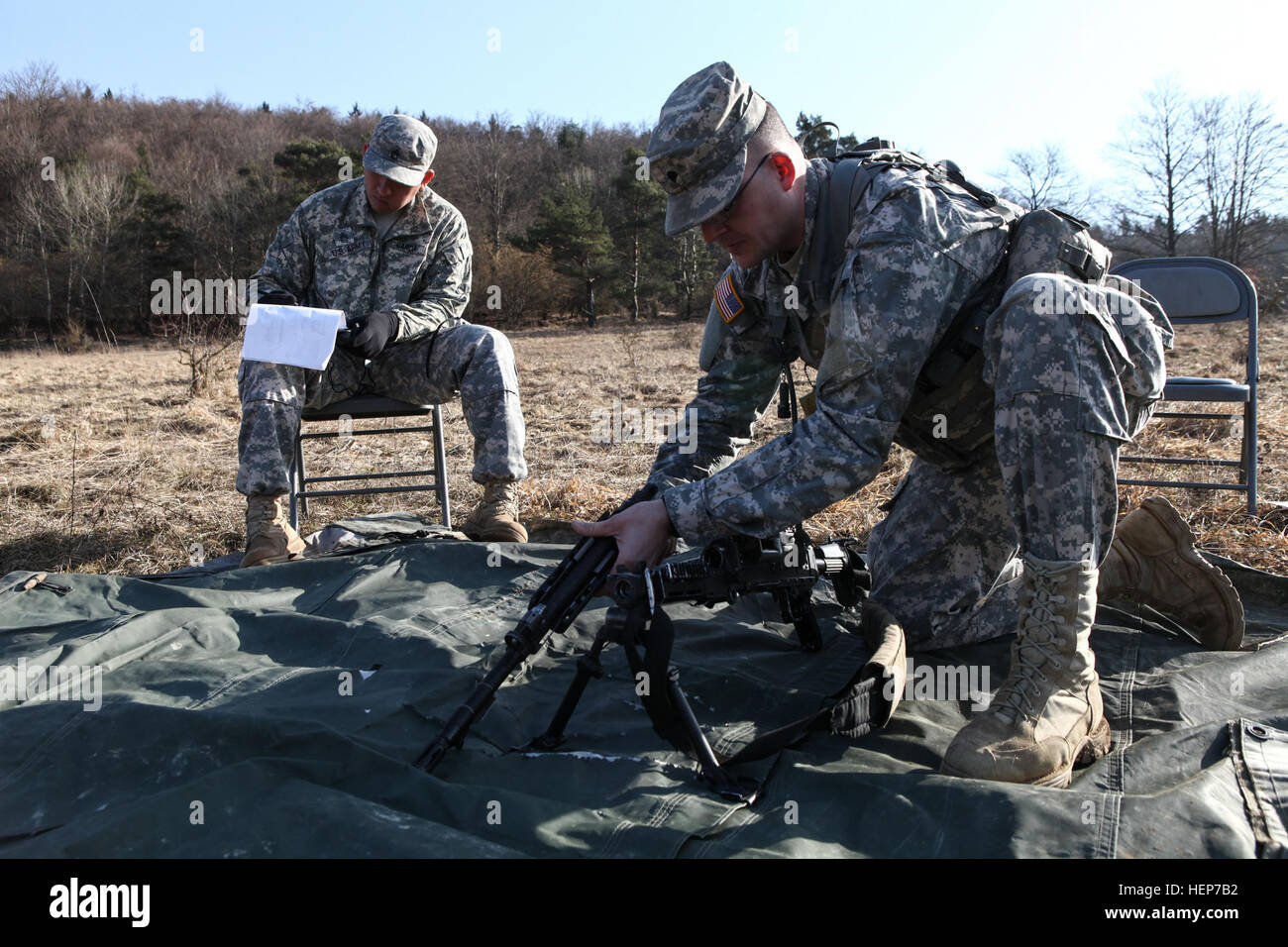 U.S. Army Spc. John Cress of Viper Team, Joint Multinational Readiness ...