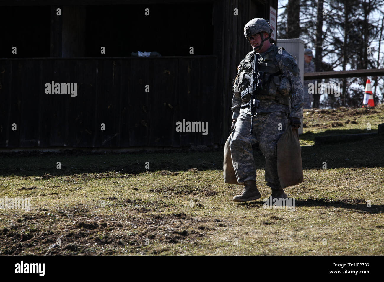 U.S. Army Sgt. Brandon Wood of Headquarters and Headquarters Company ...