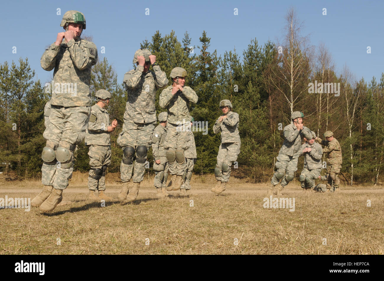 Paratroopers with the 1st Battalion, 503rd Parachute Infantry Regiment ...