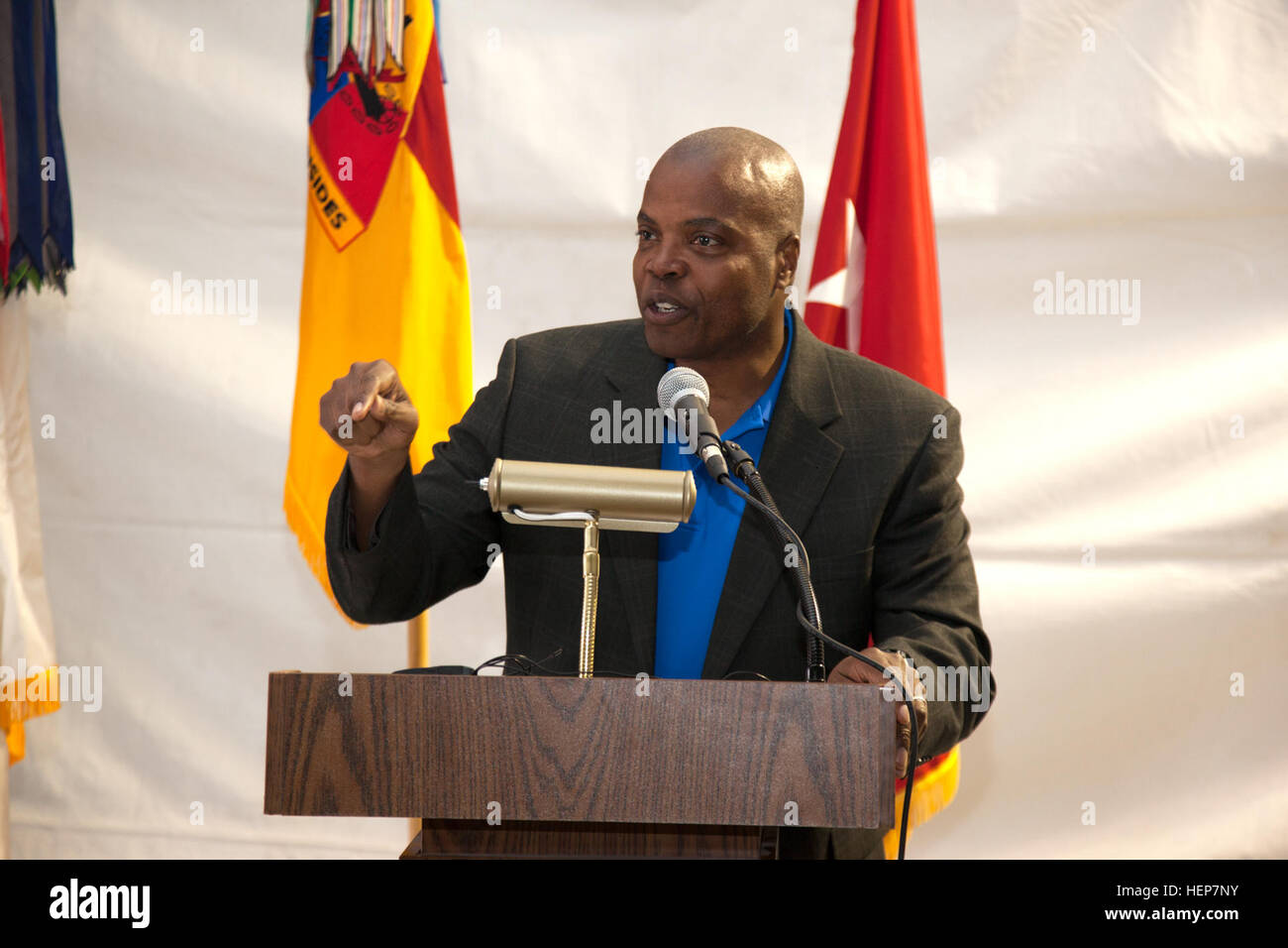 U.S. Army 1st Infantry Division Commander, Maj. Gen. Stephen Twitty ...