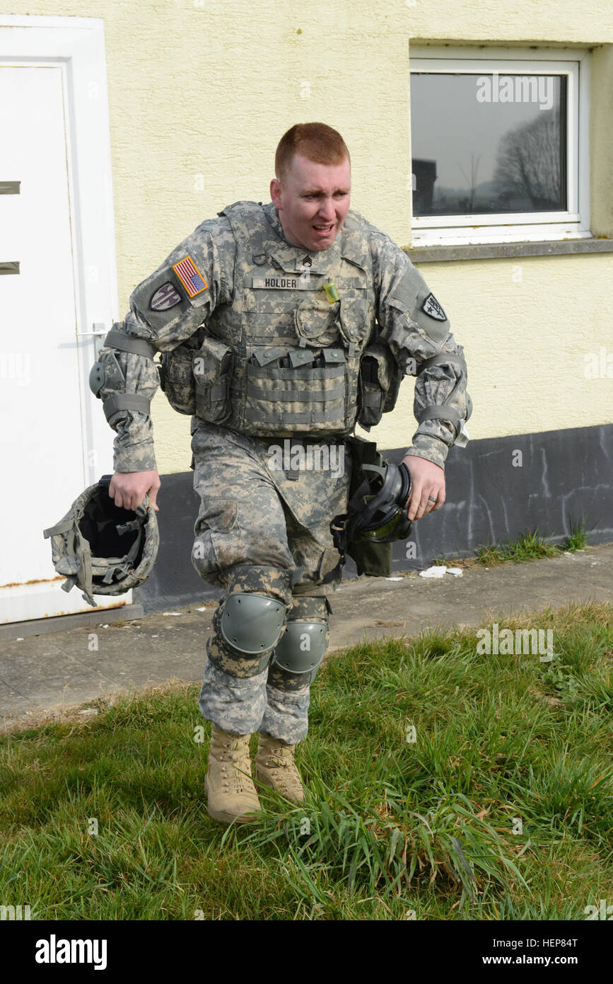 U.S. Army Staff Sgt. Ricky Holder assigned to Allied Forces North ...