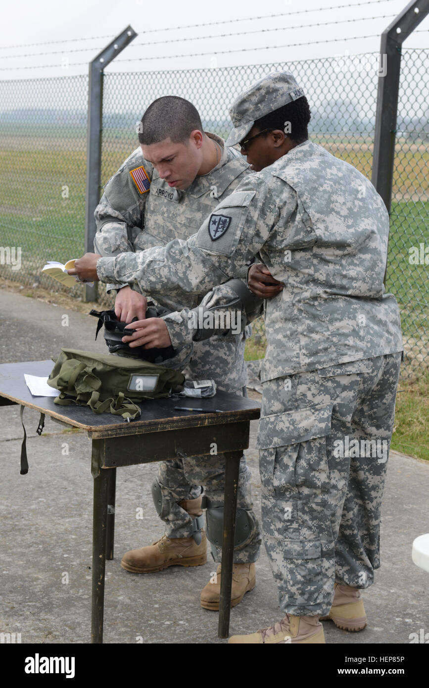 U.S. Army Sgt.1st Class Alisha Hunt-Harris assigned to Allied Forces ...