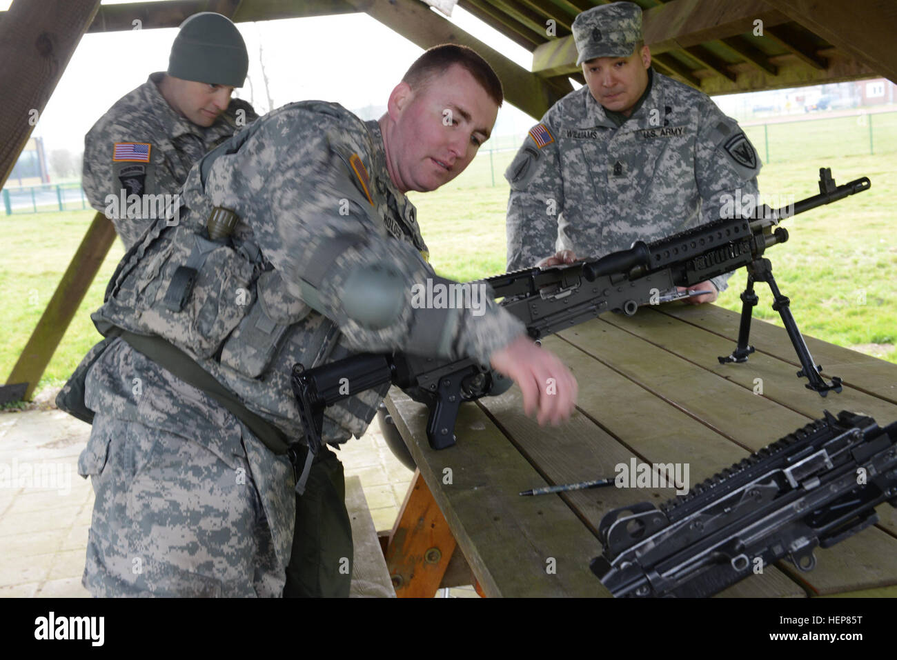 U.S. Army Staff Sgt. Ricky Holder assigned to Allied Forces North ...