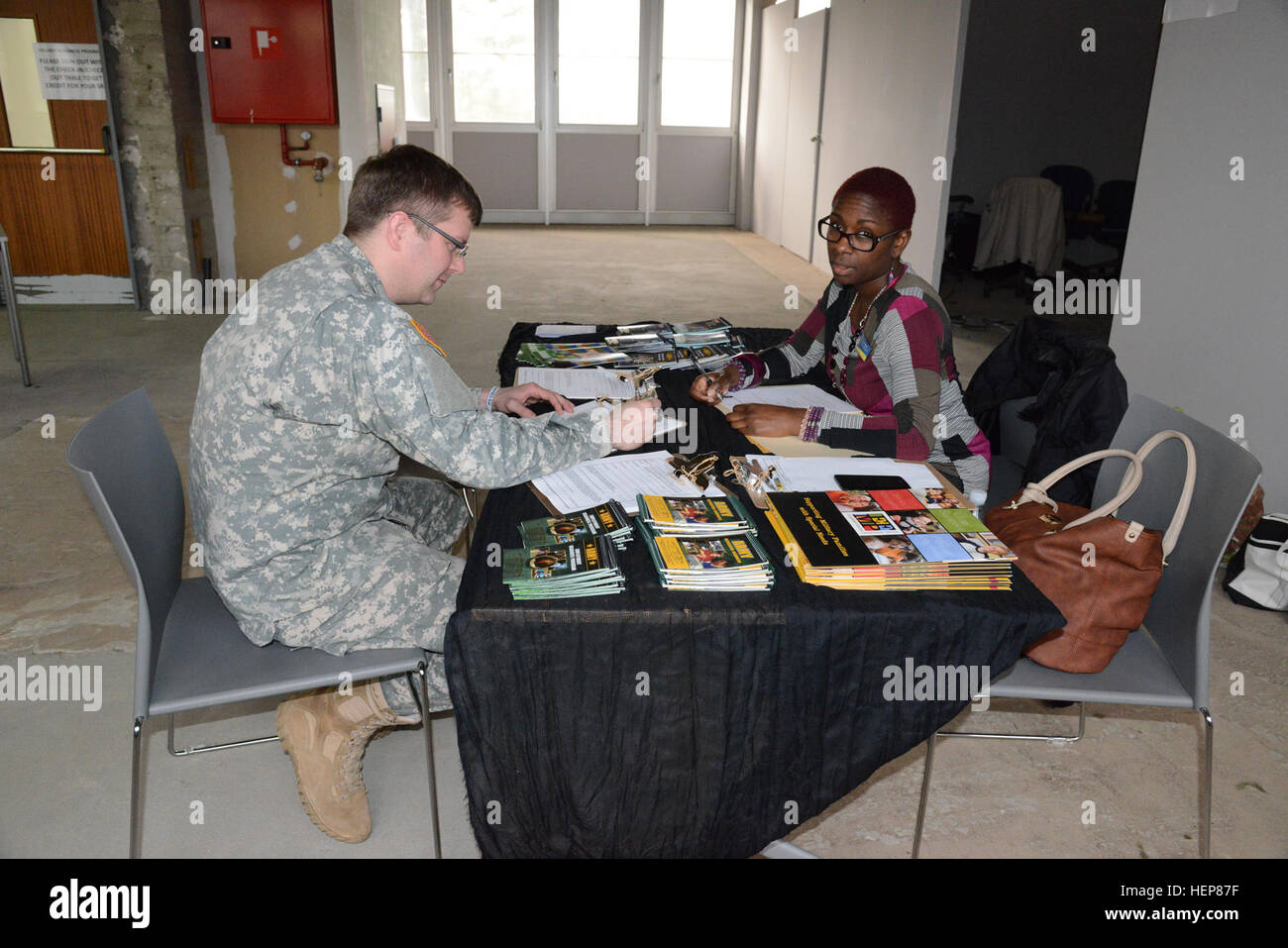 Valere Pia, Exceptional Family Member Program Coordinator, presents ...