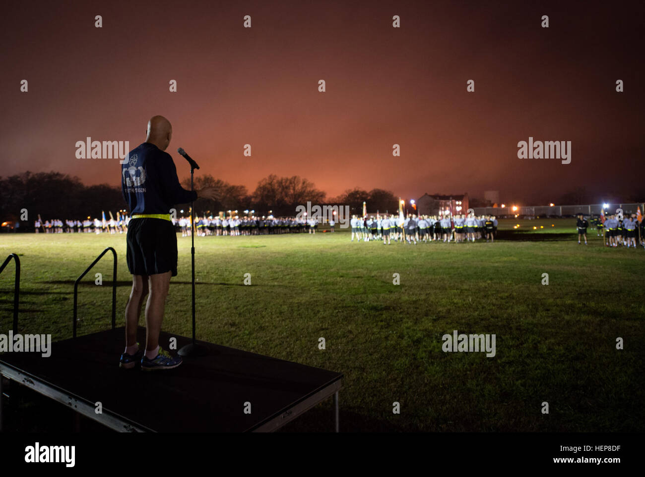 Lt. Gen. Joseph Anderson addresses the Soldiers of the XVIII Airborne ...