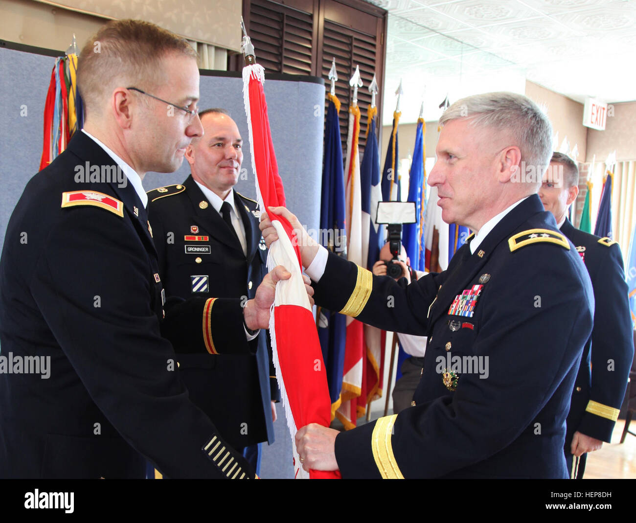 Maj. Gen. Richard L. Stevens, deputy chief of Engineers/deputy ...