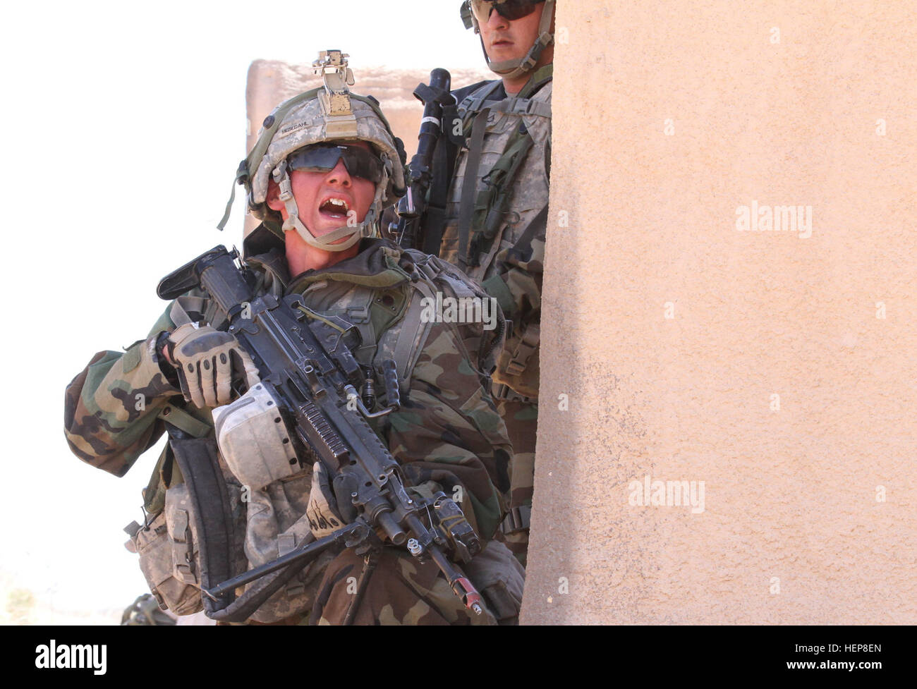 Infantryman From 1st Battalion 36th Infantry Regiment 1st Brigade