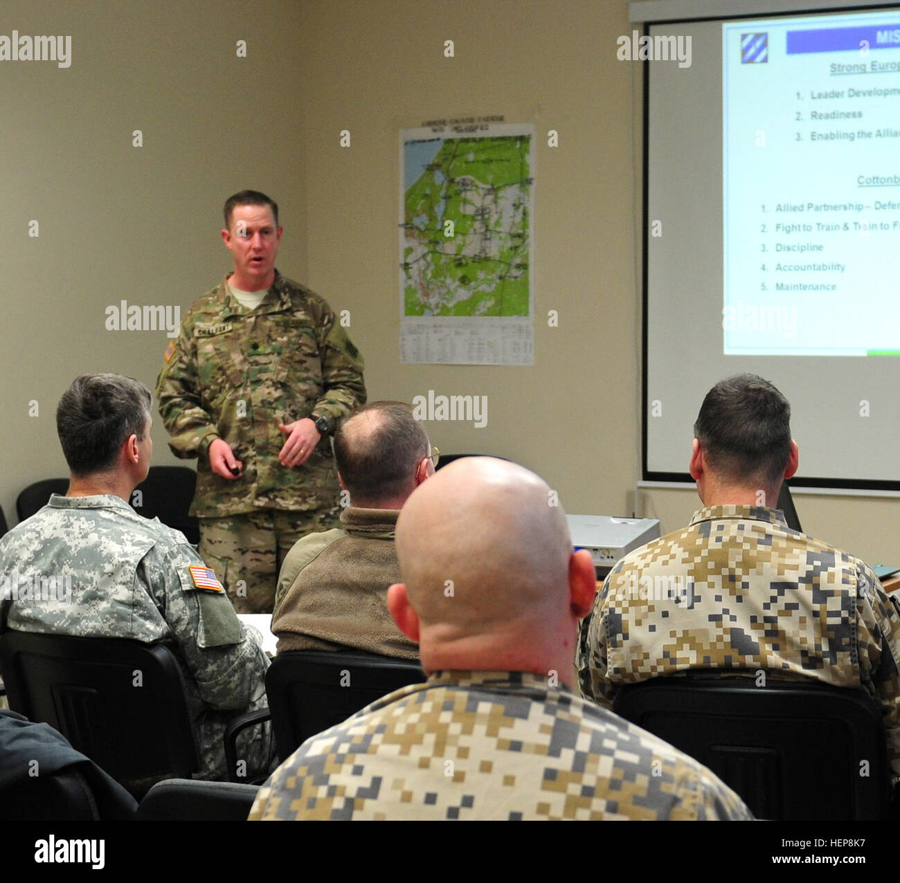 U.S. Army Lt. Col. Chad C. Chalfont, commander of 2nd Battalion, 7th ...