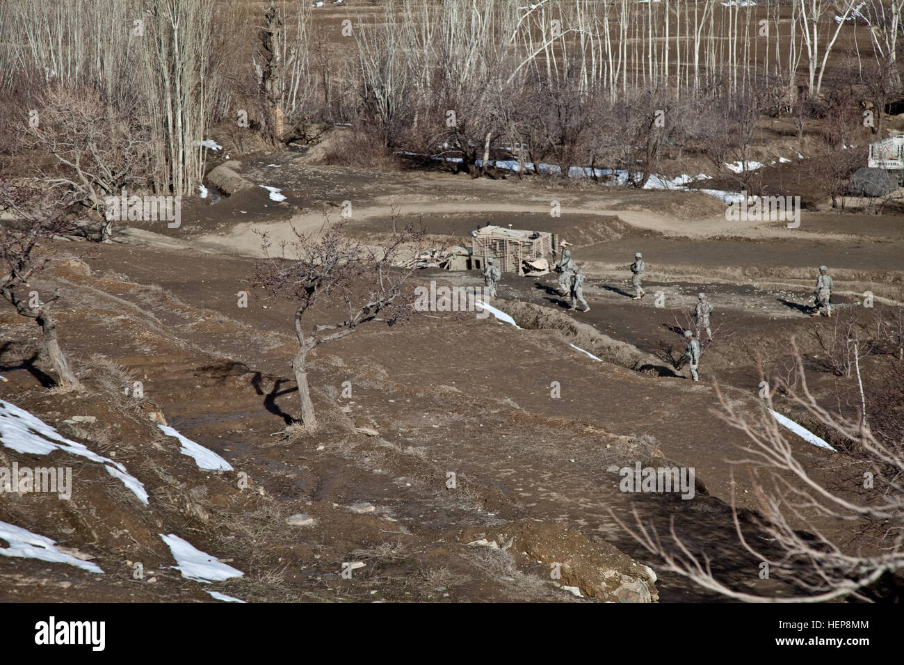 U.S. Army soldiers with the 535th Engineer Support Company, 54th ...