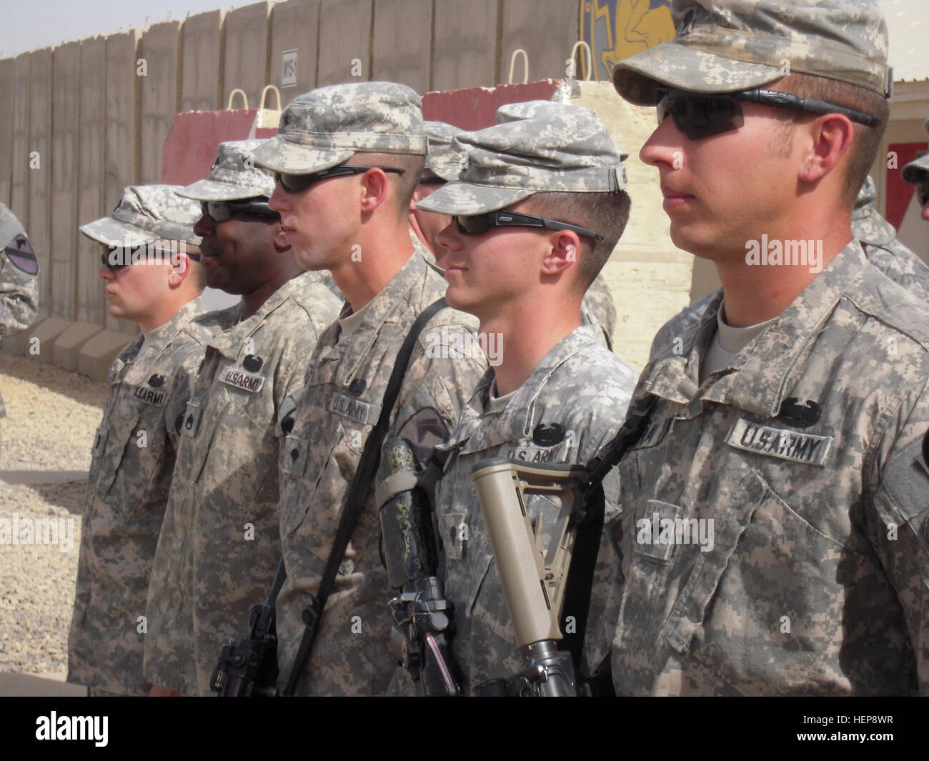 Troopers with A Troop, 6th “Saber” Squadron, 9th Cavalry Regiment, 2nd ...