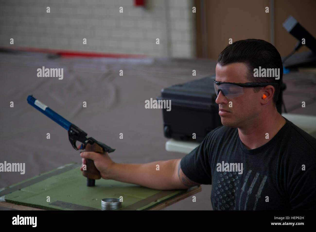 U.S. Army Staff Sgt. Joshua Palmer, Warrior Transition Battalion, Fort ...