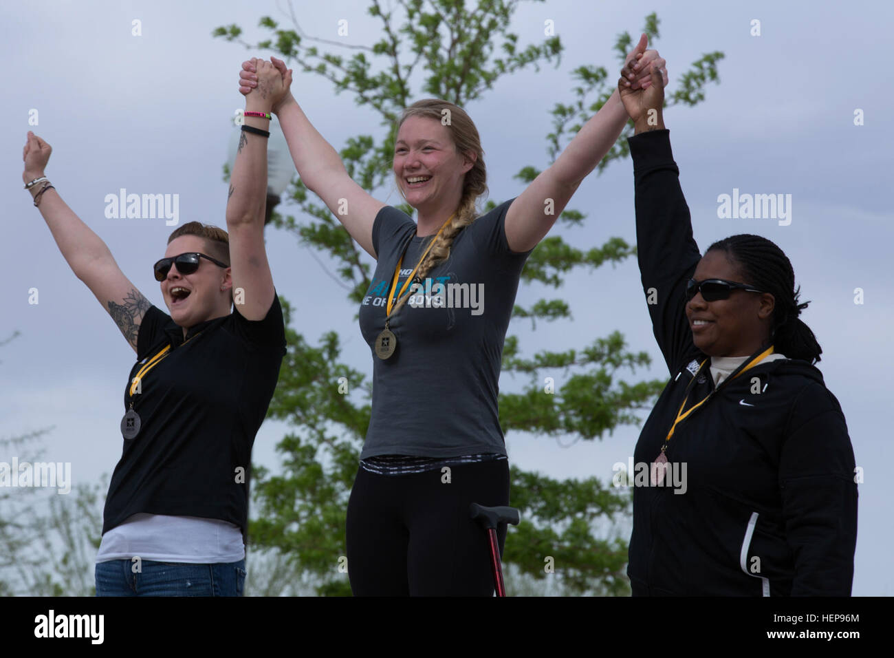 Army Spc. Laurel Cox, Warrior Transition Unit, Fort Belvoir, Va.; U.S ...