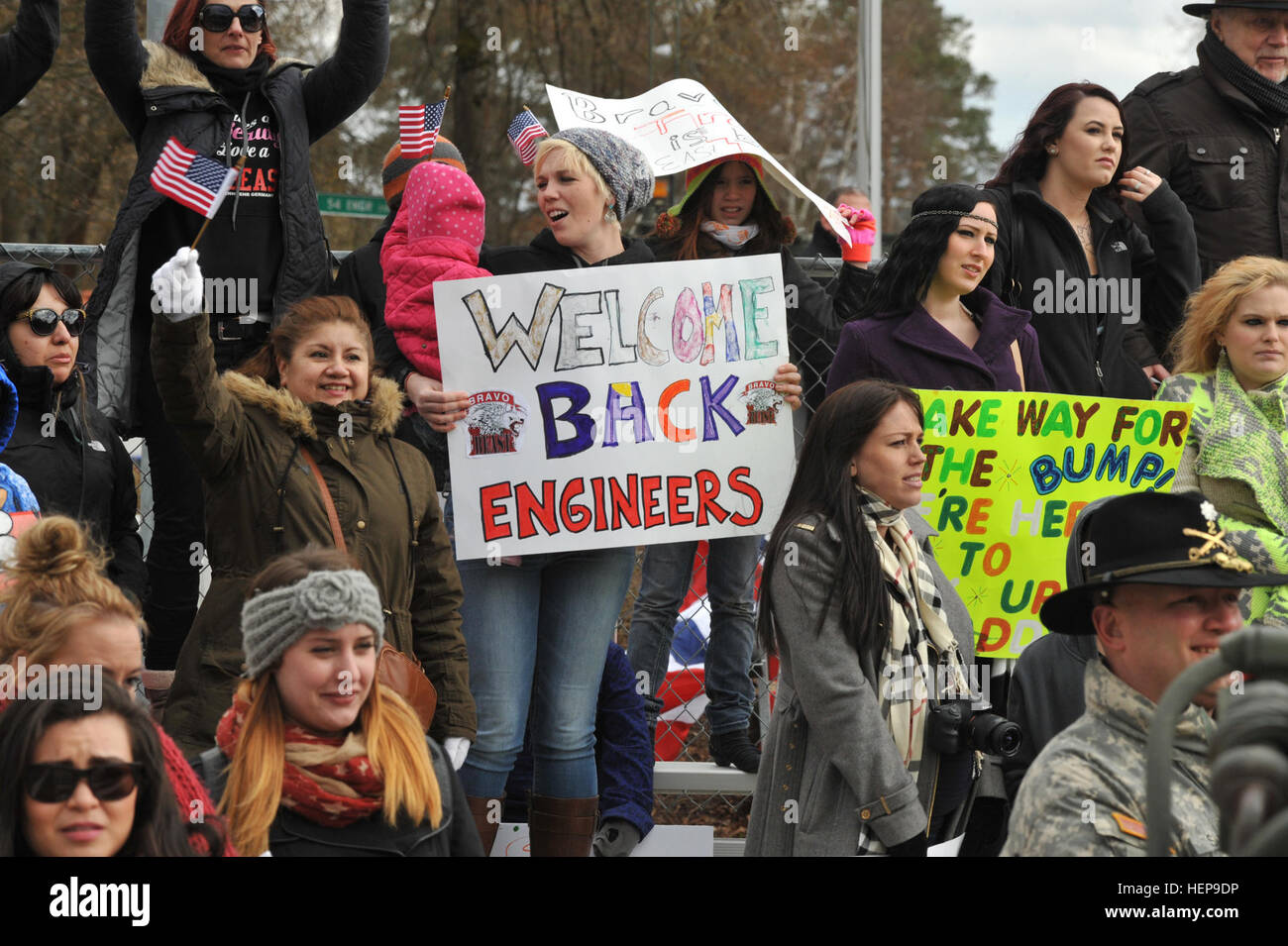 Soldiers with 3rd Squadron, 2nd Cavalry Regiment parade through Rose ...