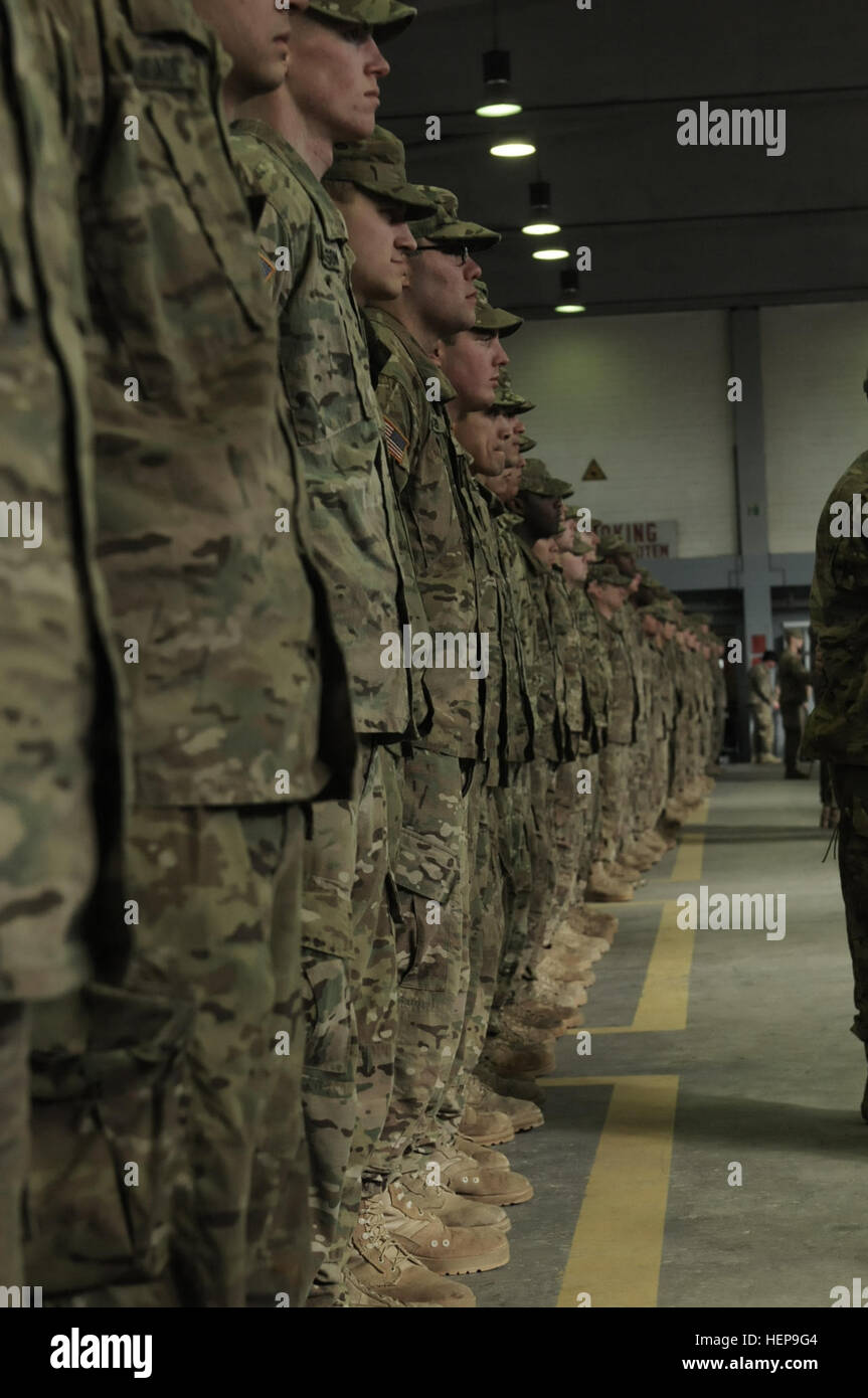 U.S. Soldiers from 3rd Squadron, 2nd Cavalry Regiment “Wolfpack” took ...