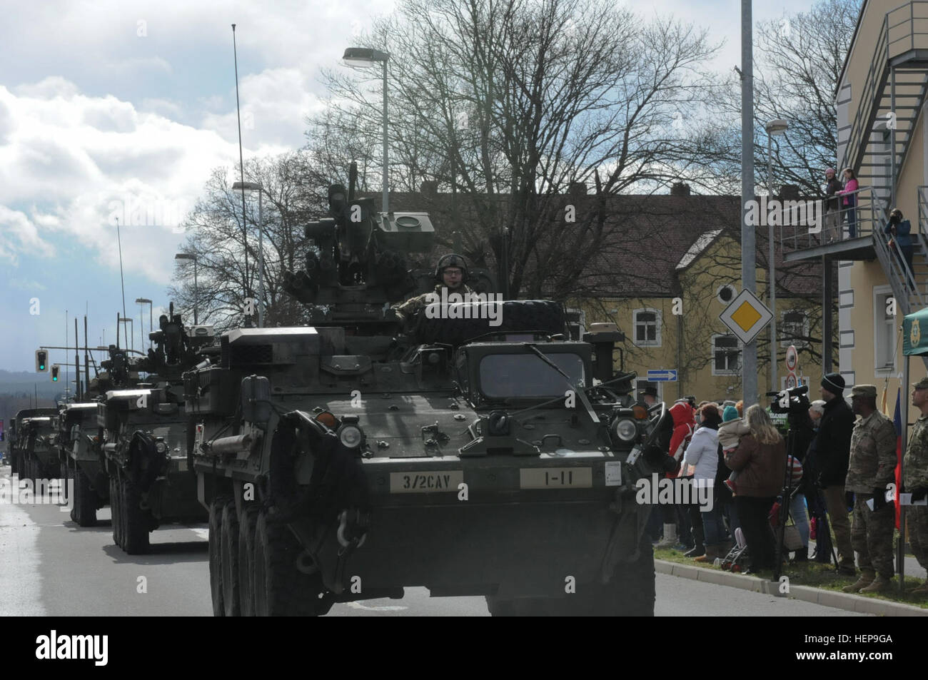 U.S. Soldiers from 3rd Squadron, 2nd Cavalry Regiment “Wolfpack” took ...