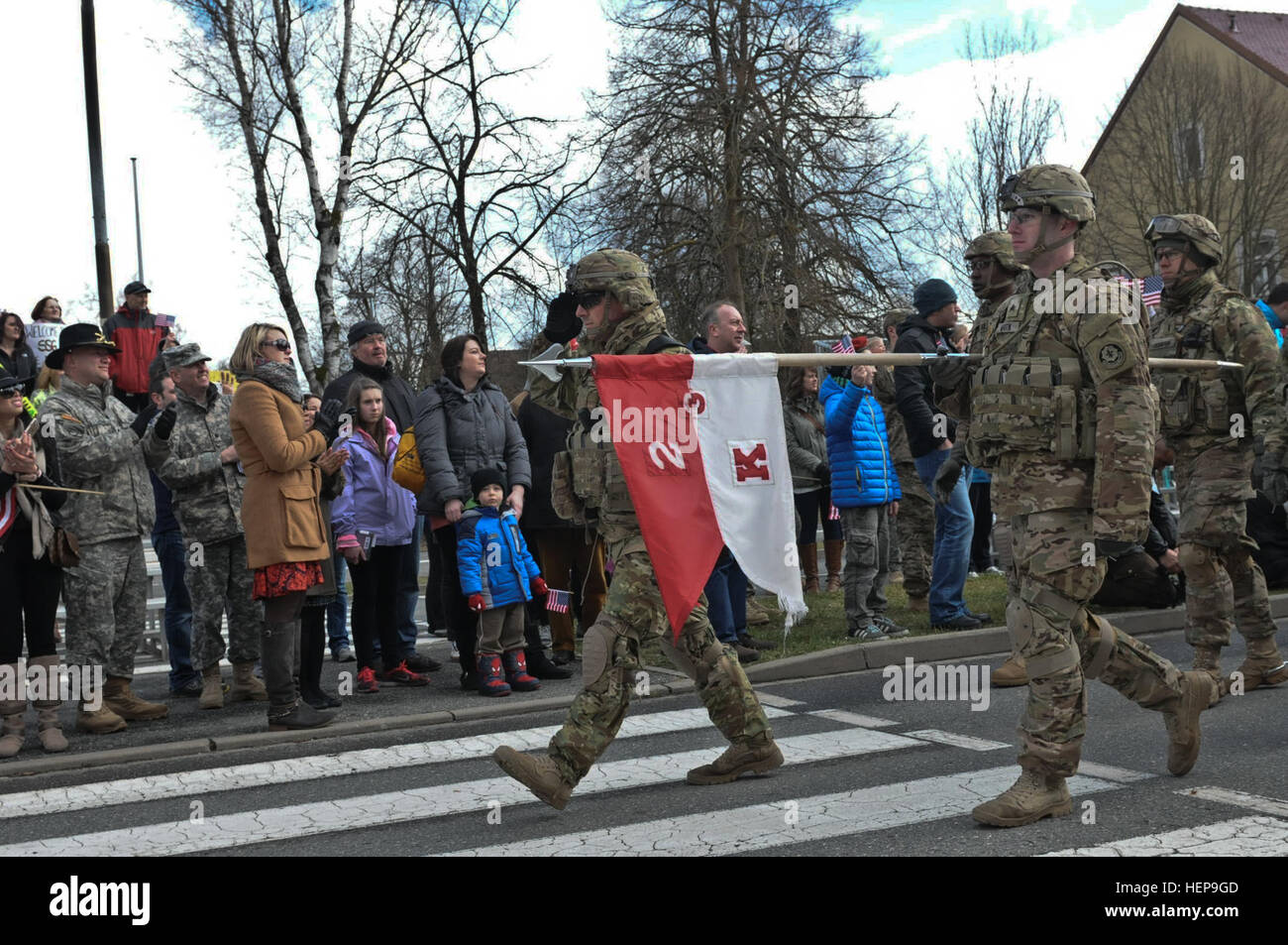 U.S. Soldiers from 3rd Squadron, 2nd Cavalry Regiment “Wolfpack” took ...
