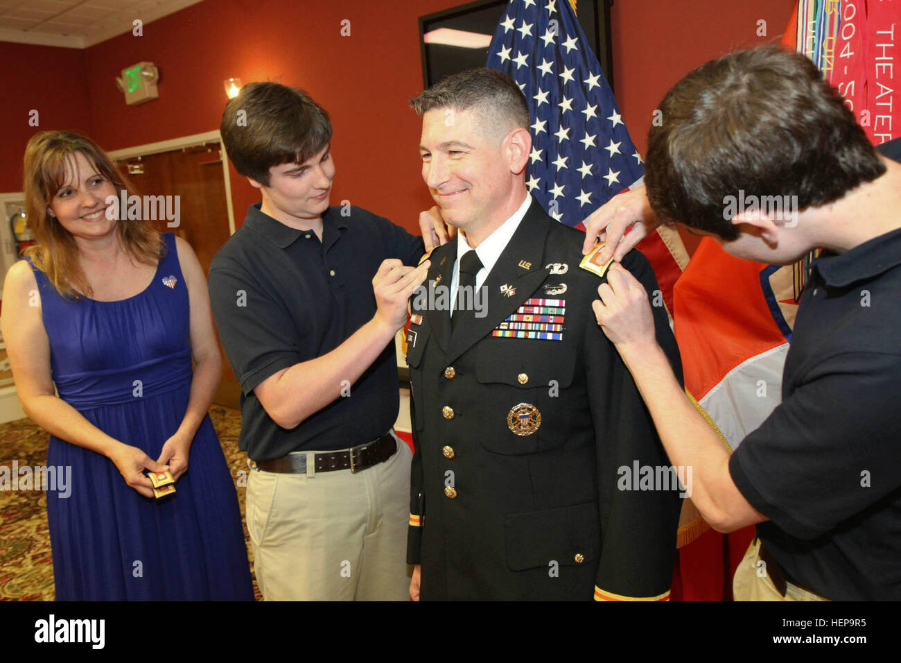 Deputy brigade commander hi-res stock photography and images - Alamy