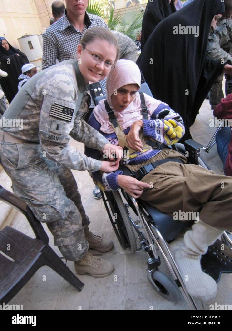 Us military nurse iraq hi-res stock photography and images - Alamy