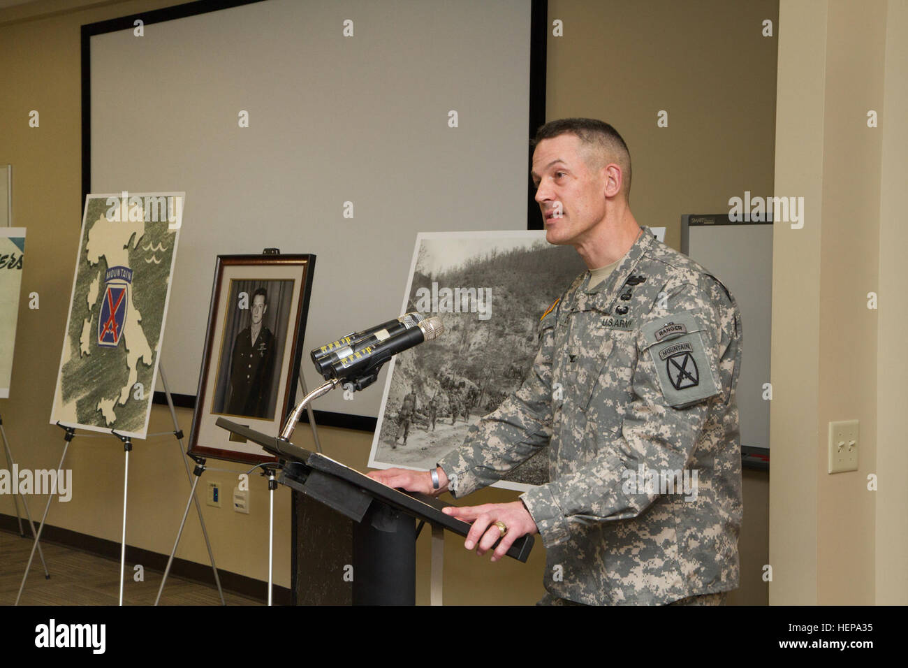 Col. David S. Doyle, commander of 2nd Brigade Combat Team, 10th ...