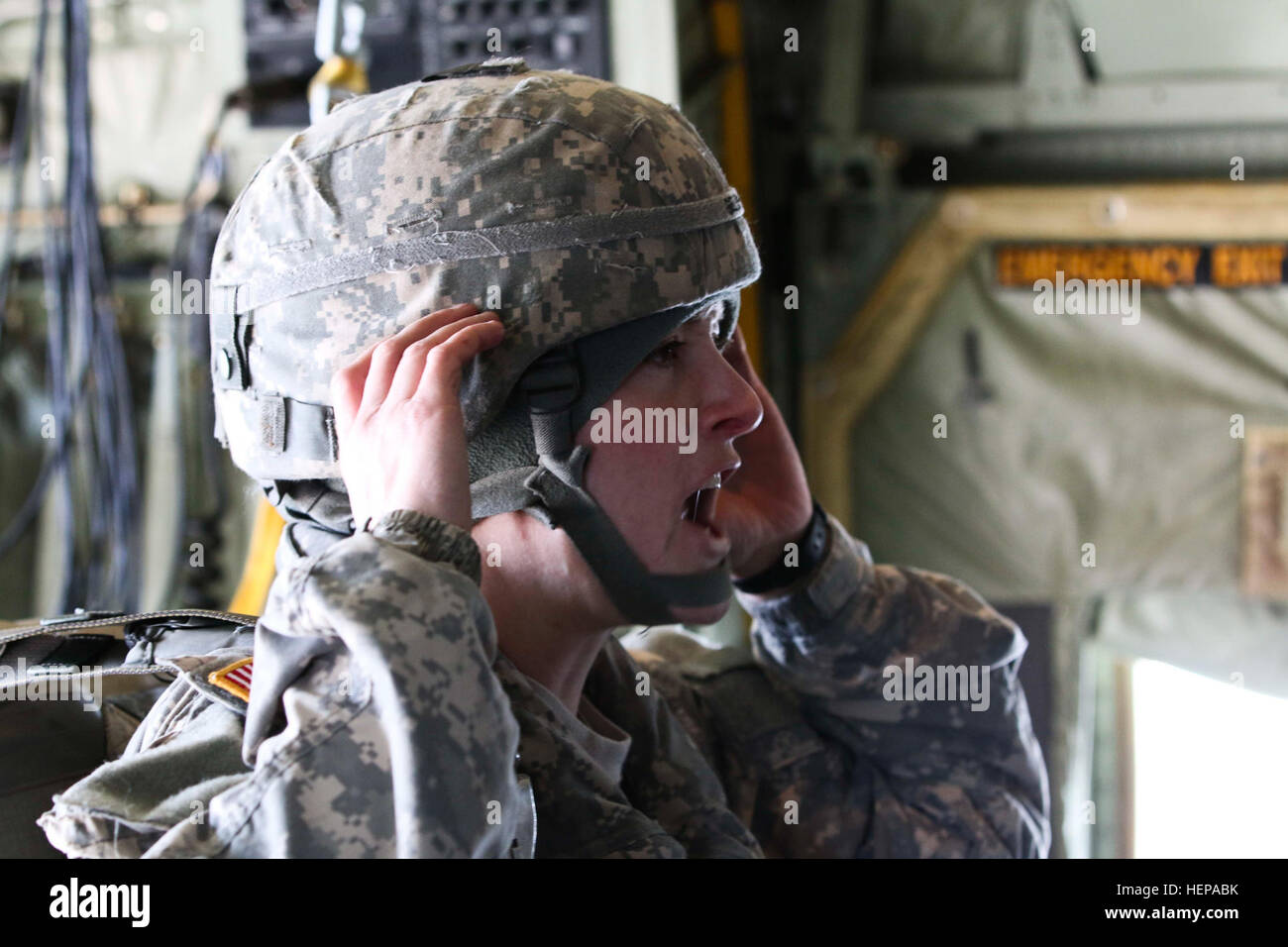 Staff Sgt. Michelle Gelner, a jumpmaster with 725th Brigade Support ...