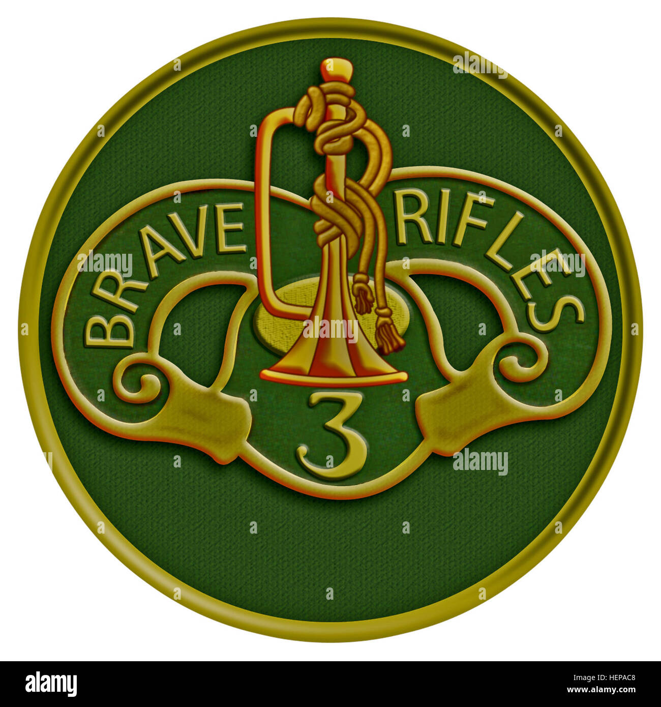Brave Rifles, 3rd Cavalry Regiment Stock Photo - Alamy