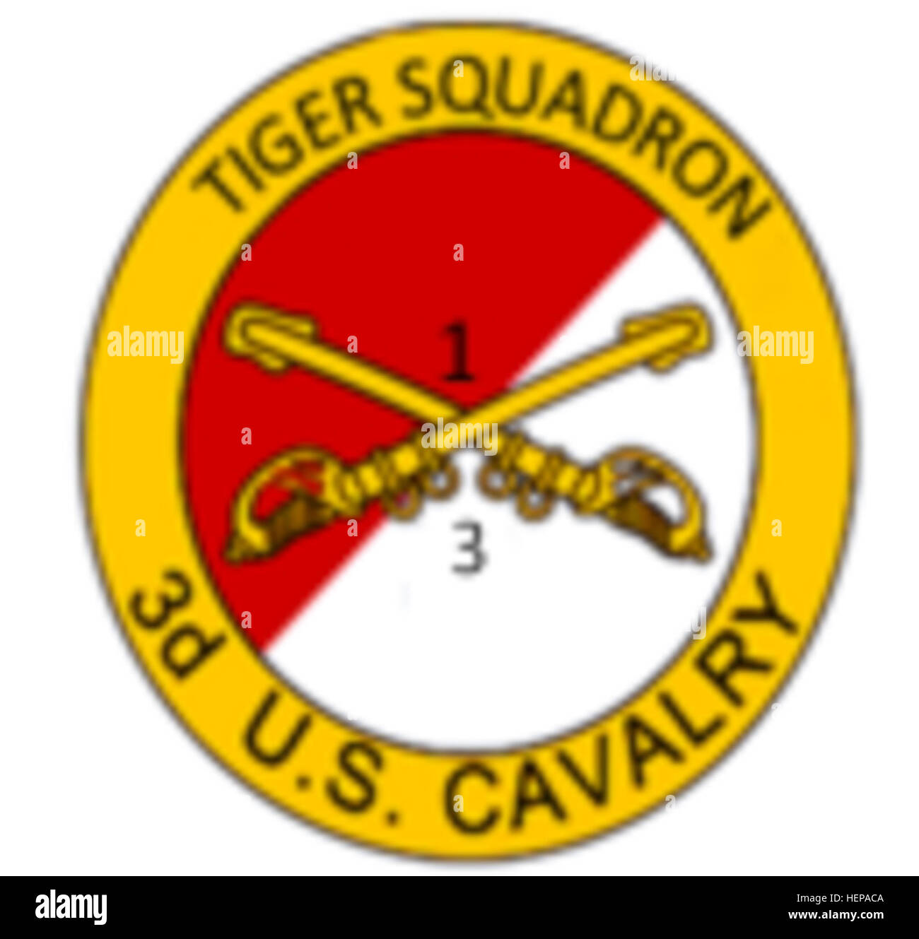 Tiger Squadron, 3rd Cavalry Regiment Stock Photo - Alamy