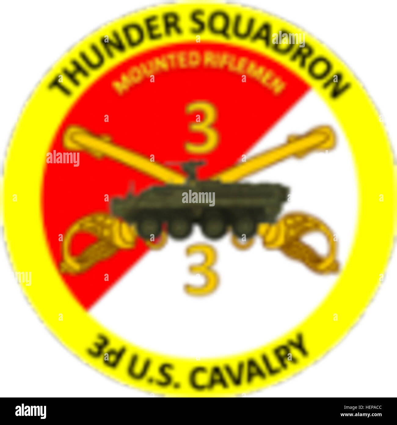 Thunder Squadron, 3rd Cavalry Regiment Stock Photo - Alamy
