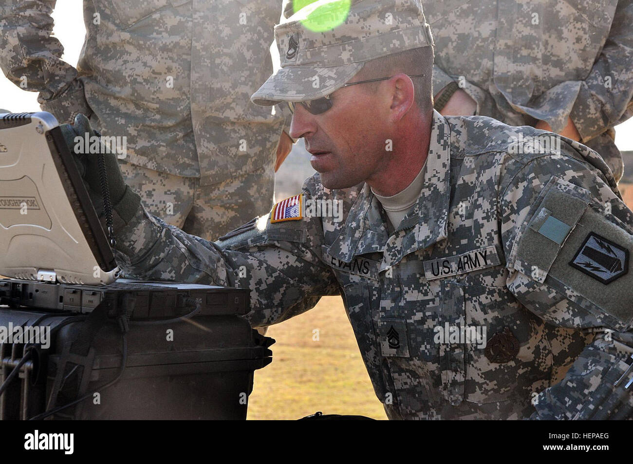 Sgt. 1st Class Randell Evans, Abilene, Texas native, master Raven ...