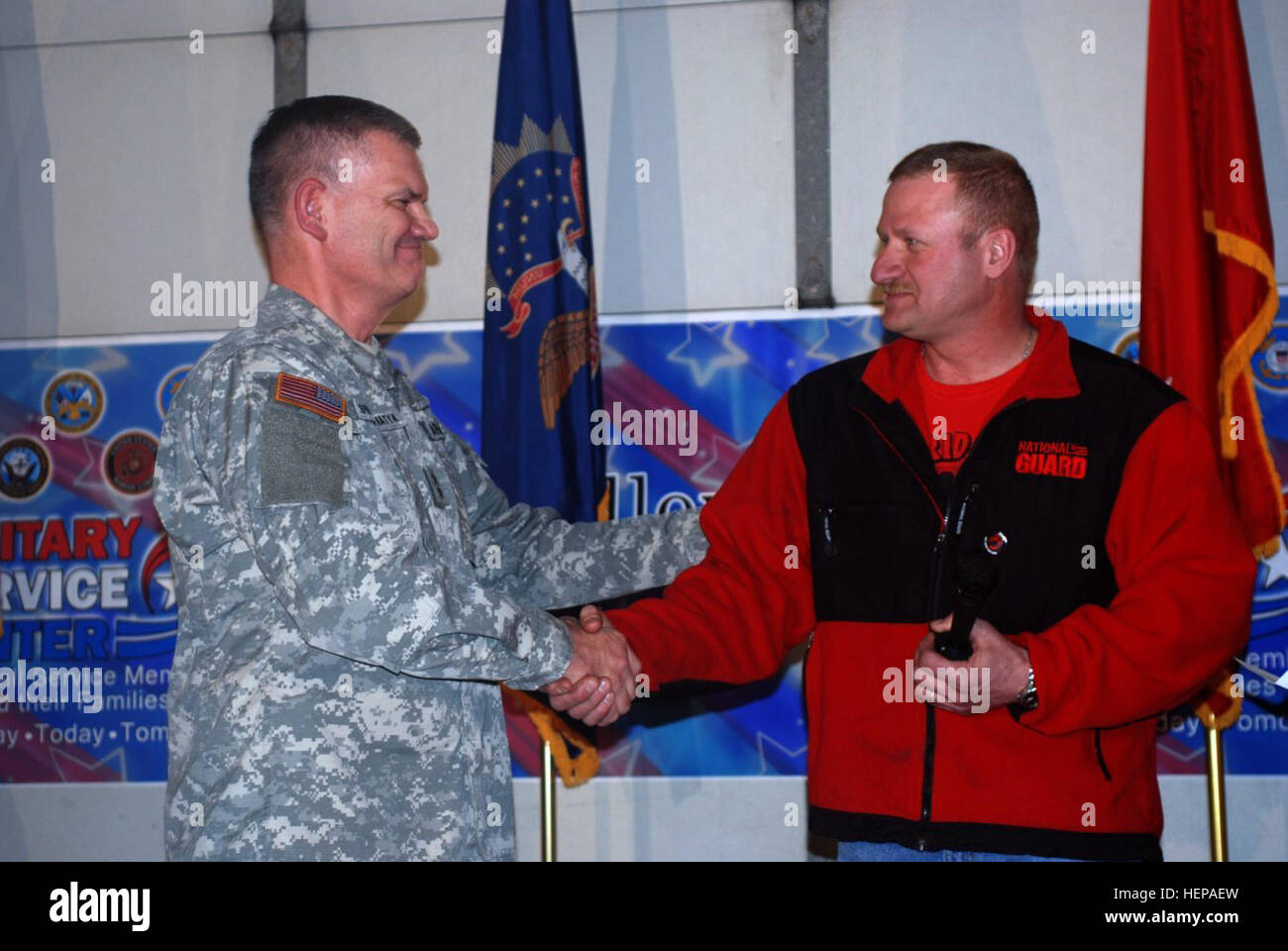 Dedication officially opens military service center to veterans hi-res ...