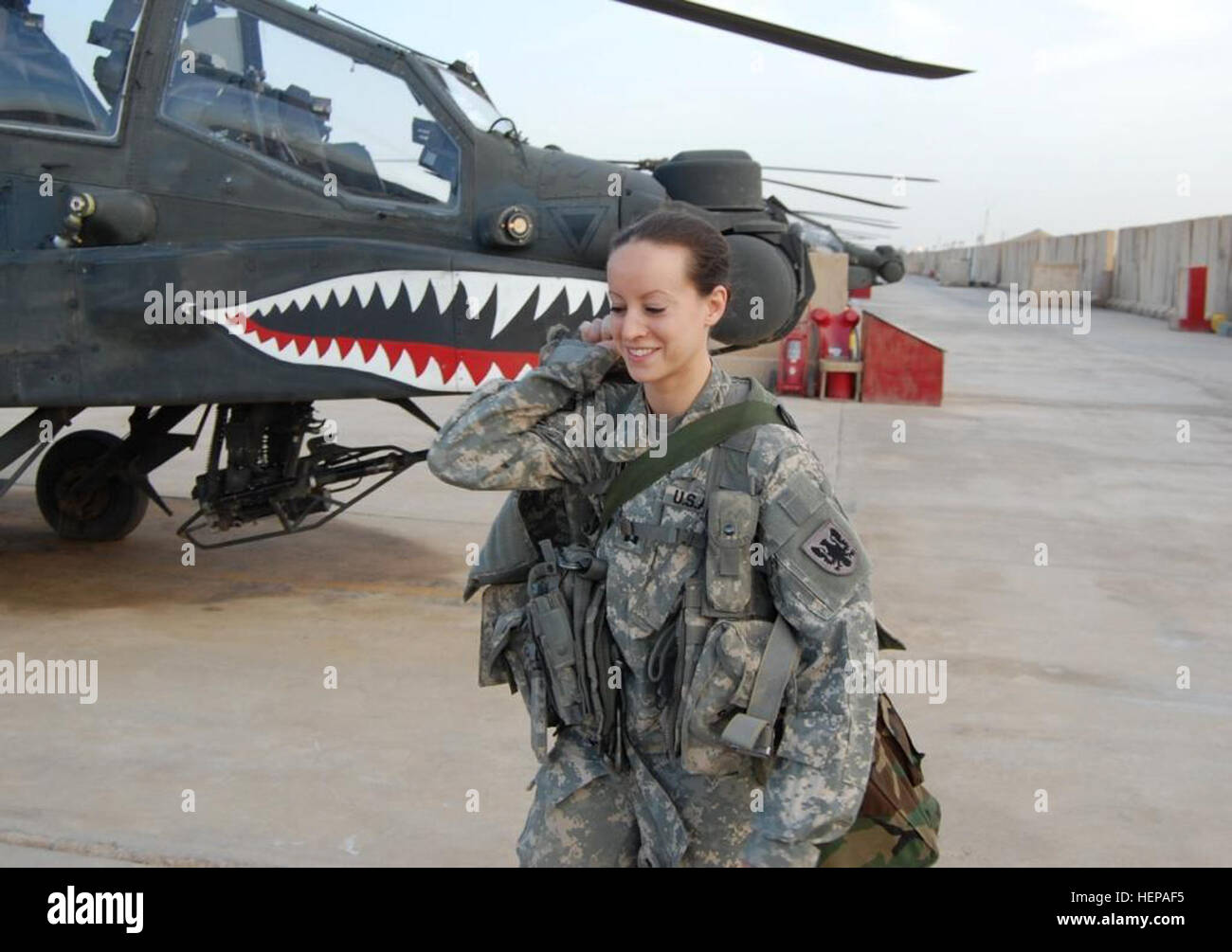 Capt. Elizabeth McNamara is an AH-64 Apache helicopter pilot and ...