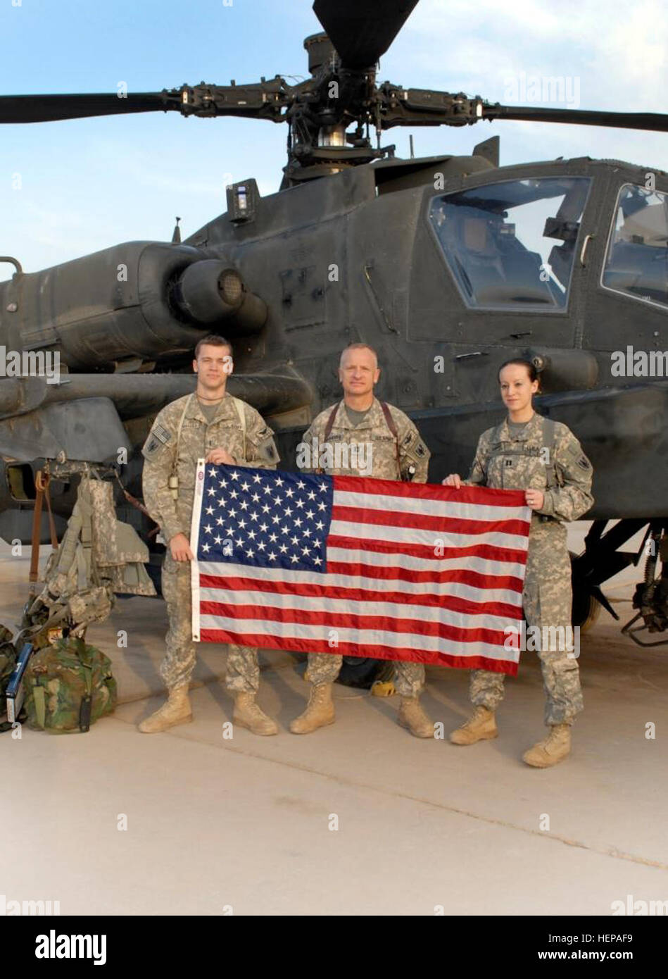 Chief Warrant Officer Brendon McNamara, left, Capt. Dennis McNamara and ...