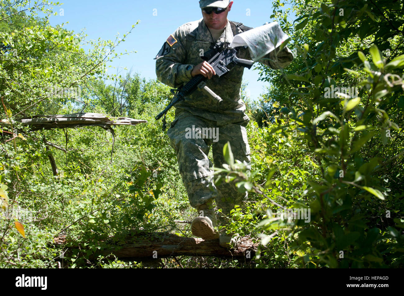 Sgt. Austin Parks, a fire direction control specialist in Charlie ...