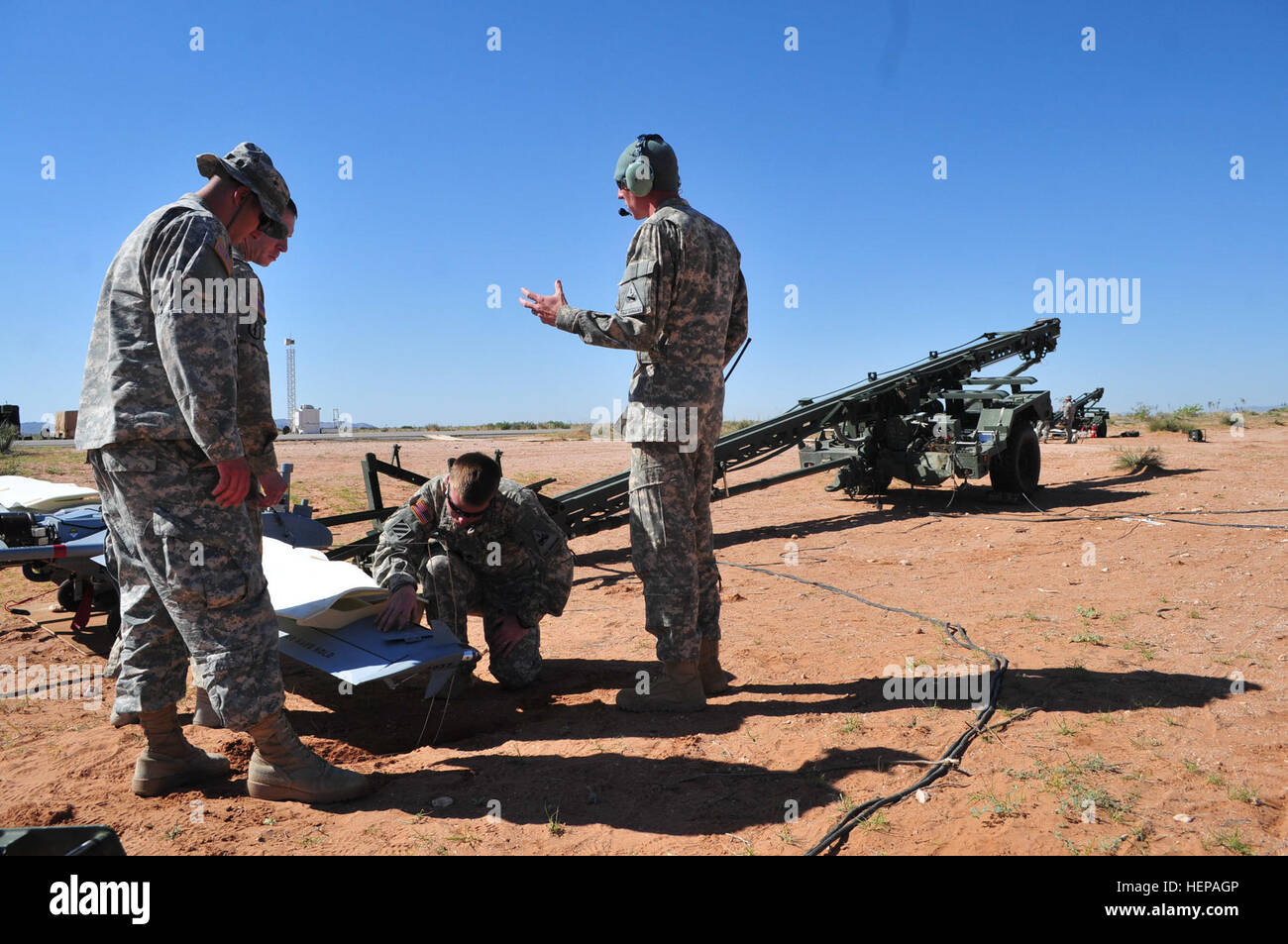 Soldiers of 3rd Squadron, 6th Cavalry Regiment, Combat Aviation Brigade ...