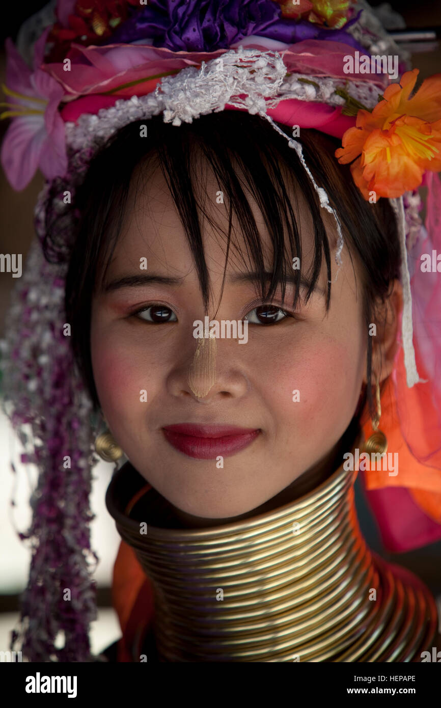 Hill Tribe People in Thailand Stock Photo - Alamy