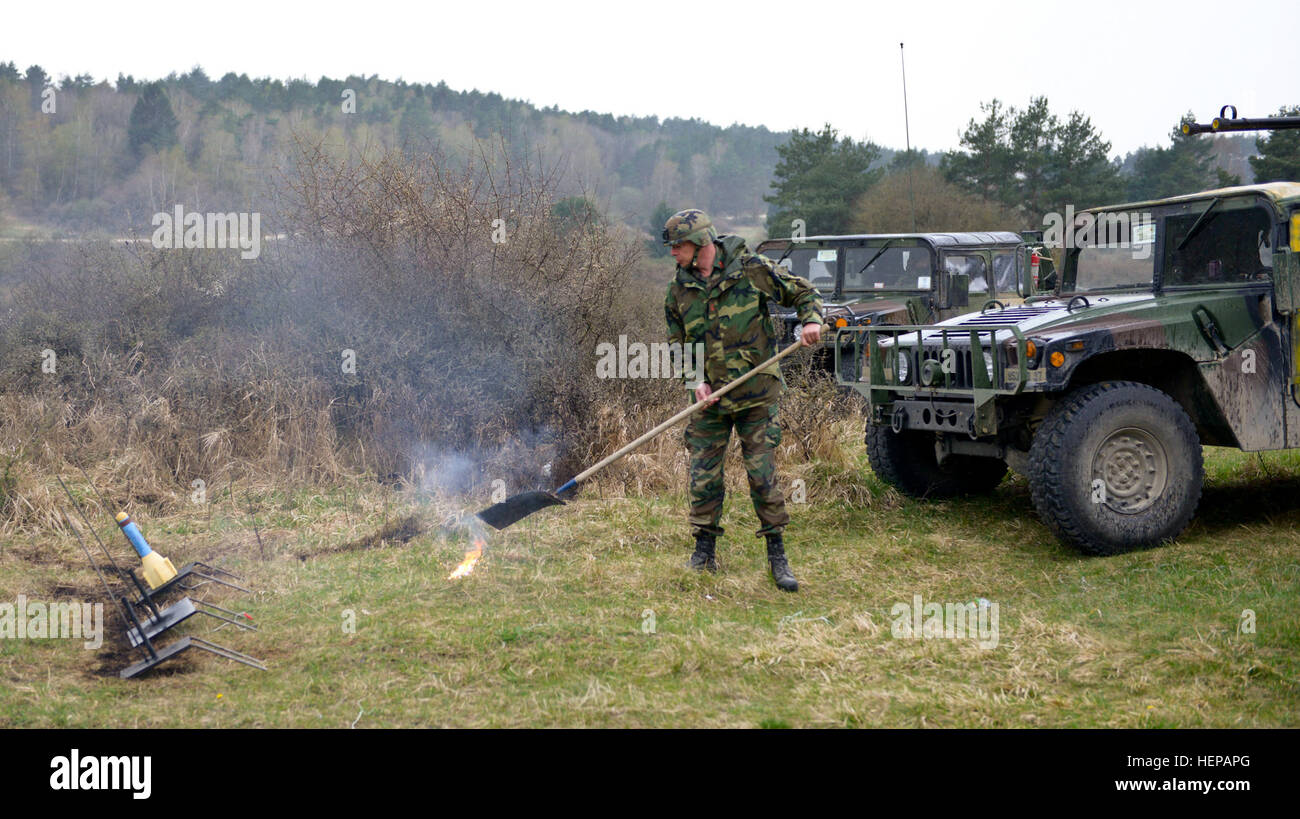 Sven Baechtle, a fire marker operation controller at the Joint ...