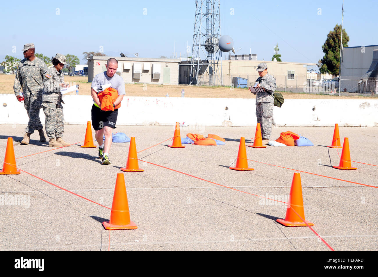 Staff Sgt. Xavier Garcia, the training noncommissioned officer for the ...