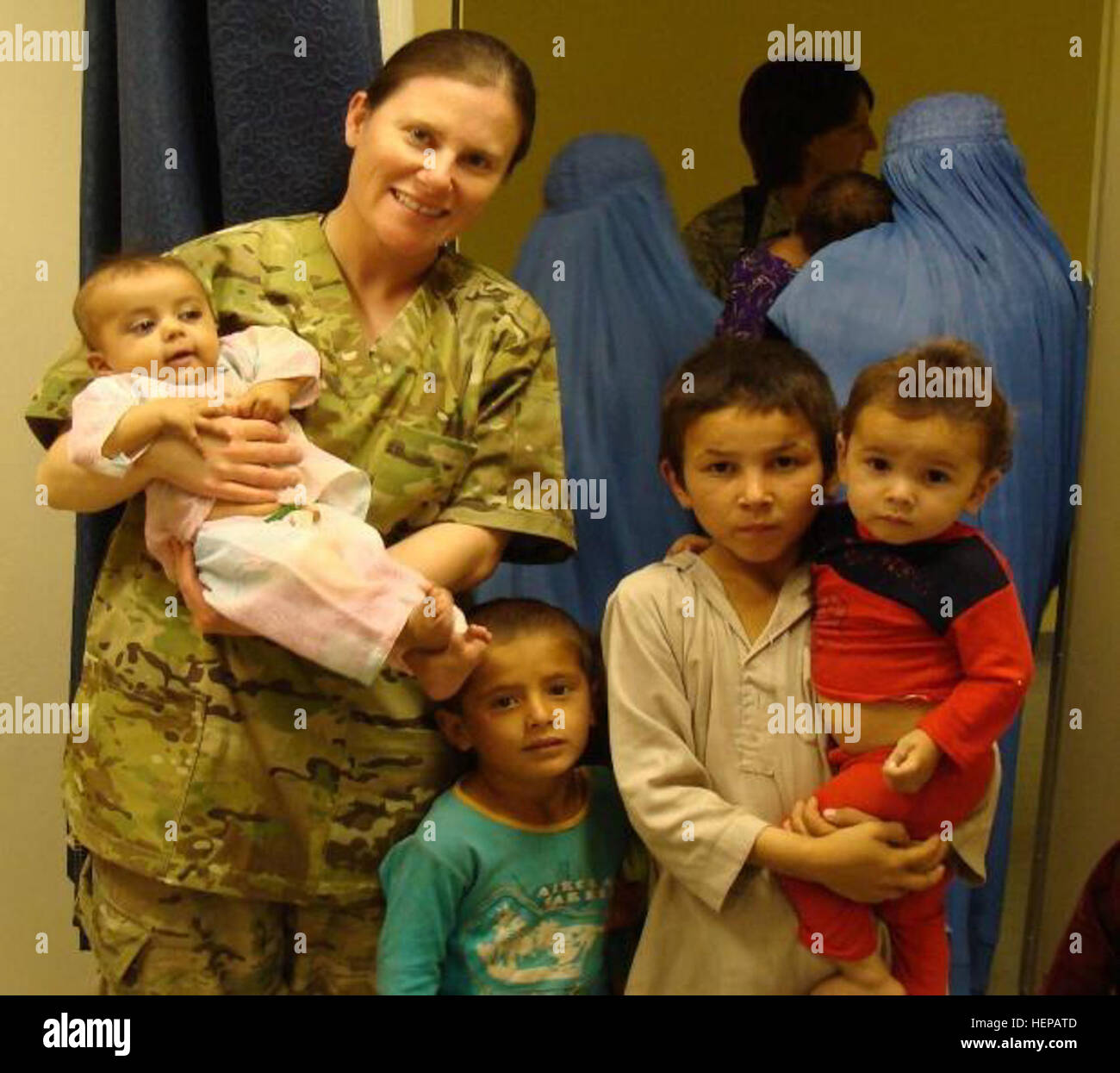 Capt. Marilyn Cowles, physicians assistant for 25th Brigade Support ...