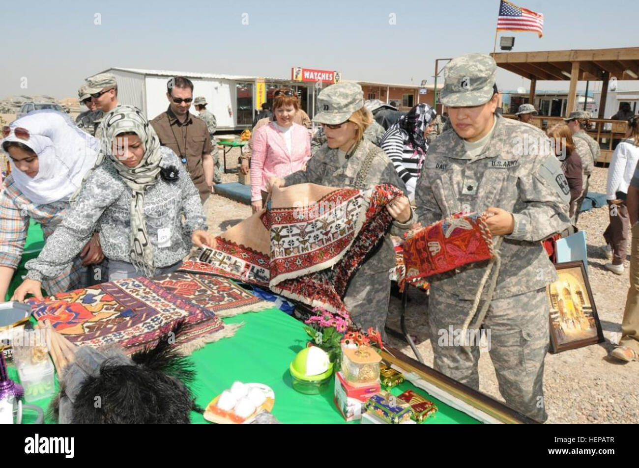 Service members and Defense Department civilians take part in the ...