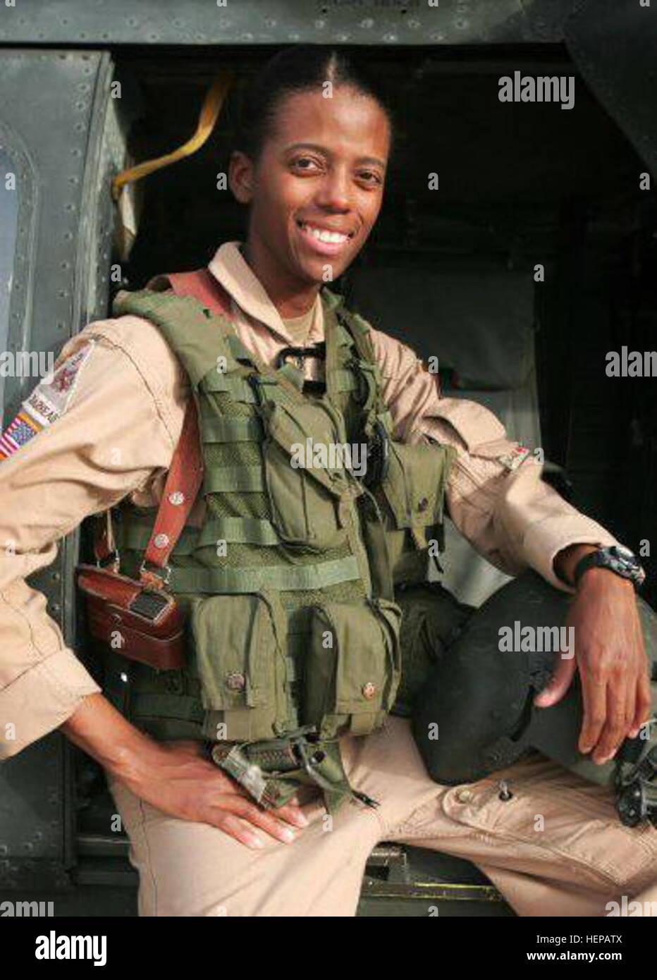 Capt. Kim Walter a operations officer serving with 101st Brigade ...