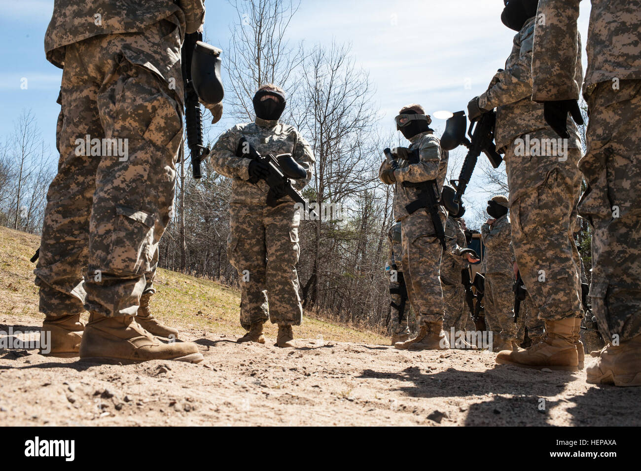 Members of the U.S. Army Reserve 312th Engineer Company, based in ...