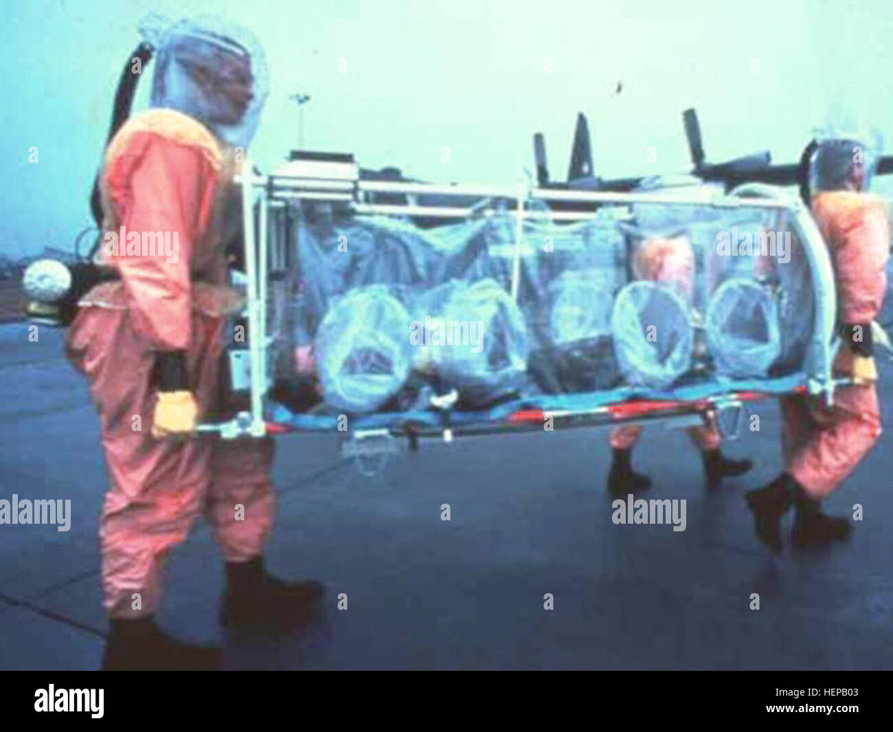 Aeromedical isolation team hi-res stock photography and images - Alamy