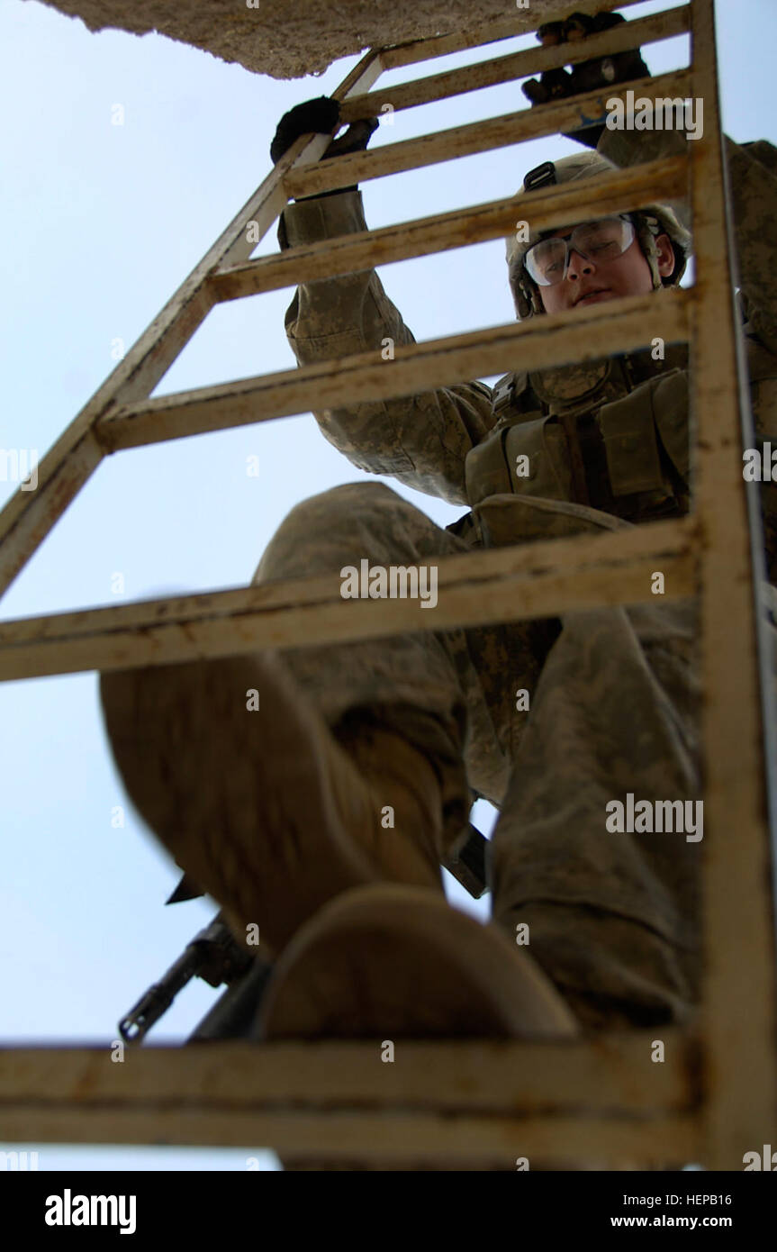 U.S. Army Spc. John Smith, Combat Observation Liaison Team, Task Force ...