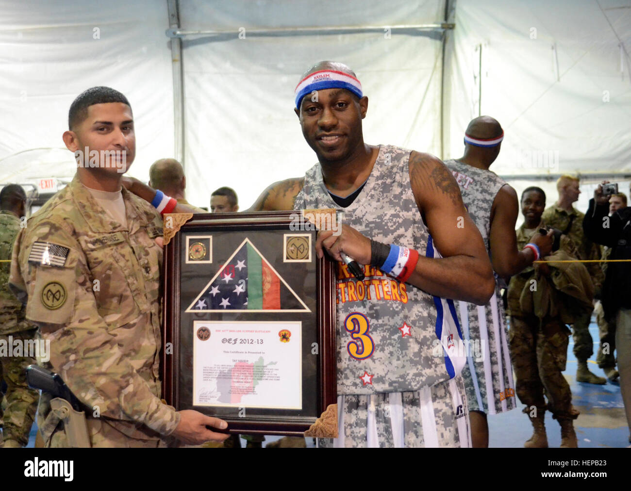 U.S. Army Sgt. Joriann Garcia-Hernandez with the 427th Brigade Support ...