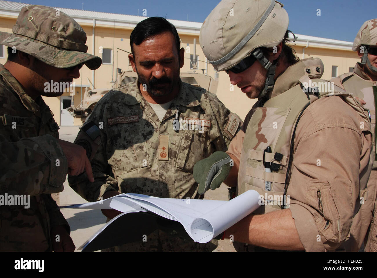U.S. Army Corps of Engineers Project engineer, Jason Riharb (right ...