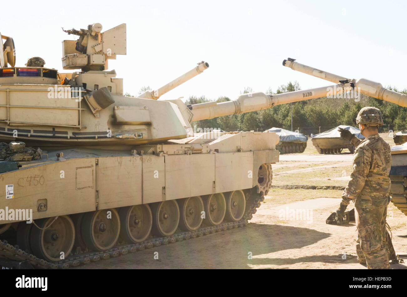 A Soldier assigned to 2nd Battalion, 7th Infantry Regiment, 1st Armored ...