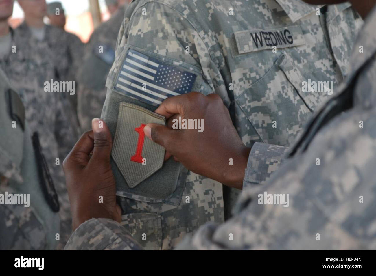 93rd division infantry hi-res stock photography and images - Alamy