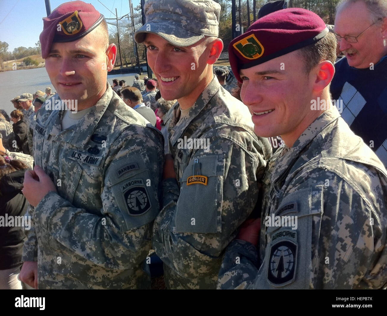 Sgt. 1st Class Ricky Royals, left, Sgt. Marcus Emelio, center, and Sgt ...