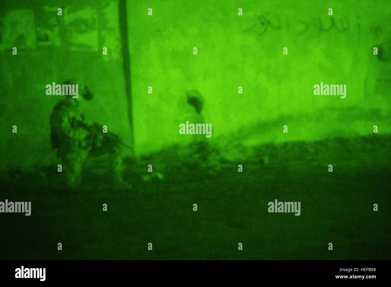 Sgt. George Applegate, a fire team leader for 2nd Platoon, Company C ...