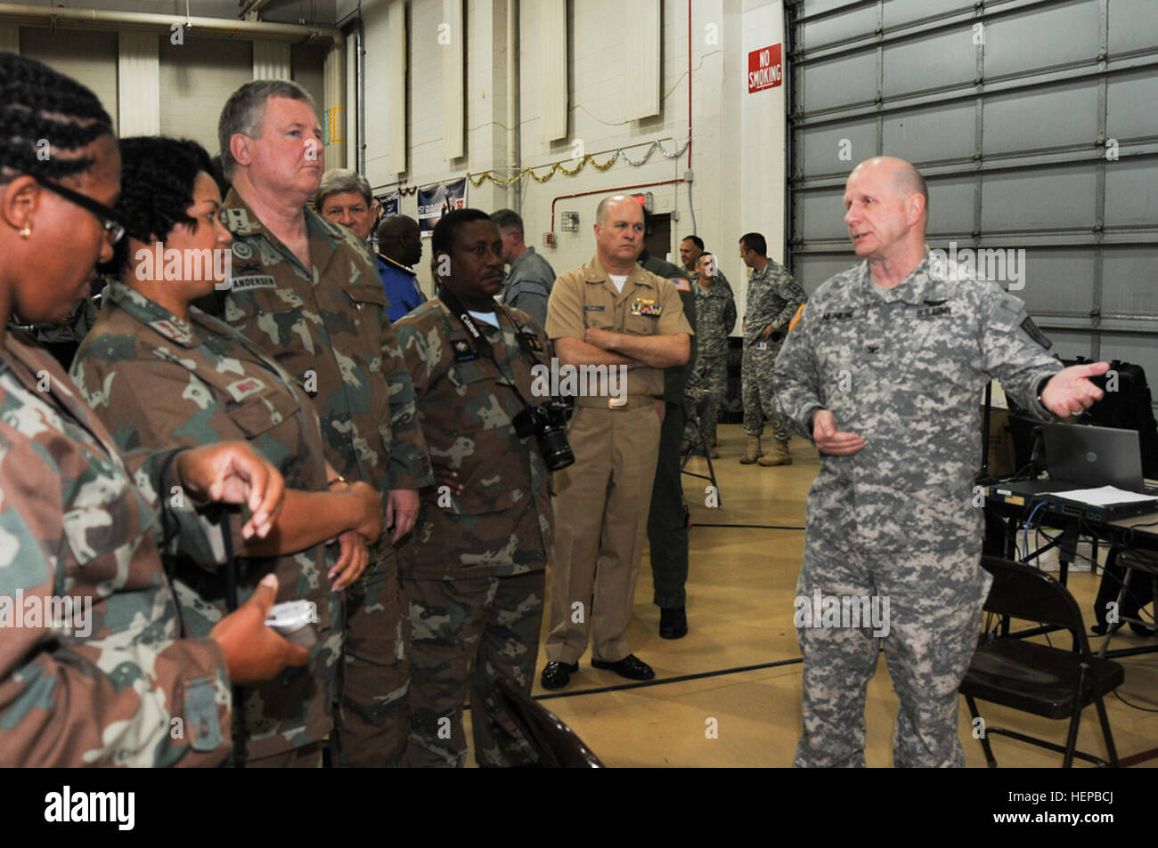 New York Army National Guard's 107th Military Police Company receives a ...